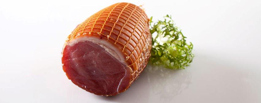 Røget bayonneskinke - pr. 1 kg. | Allegaardensslagter.dk